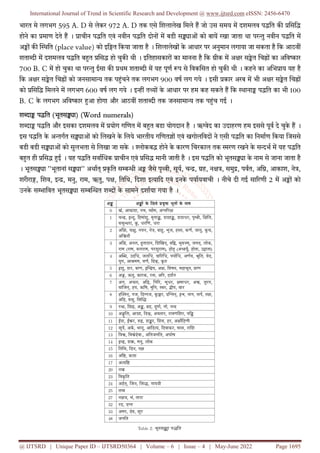 Indian Numeral and Number System | PDF