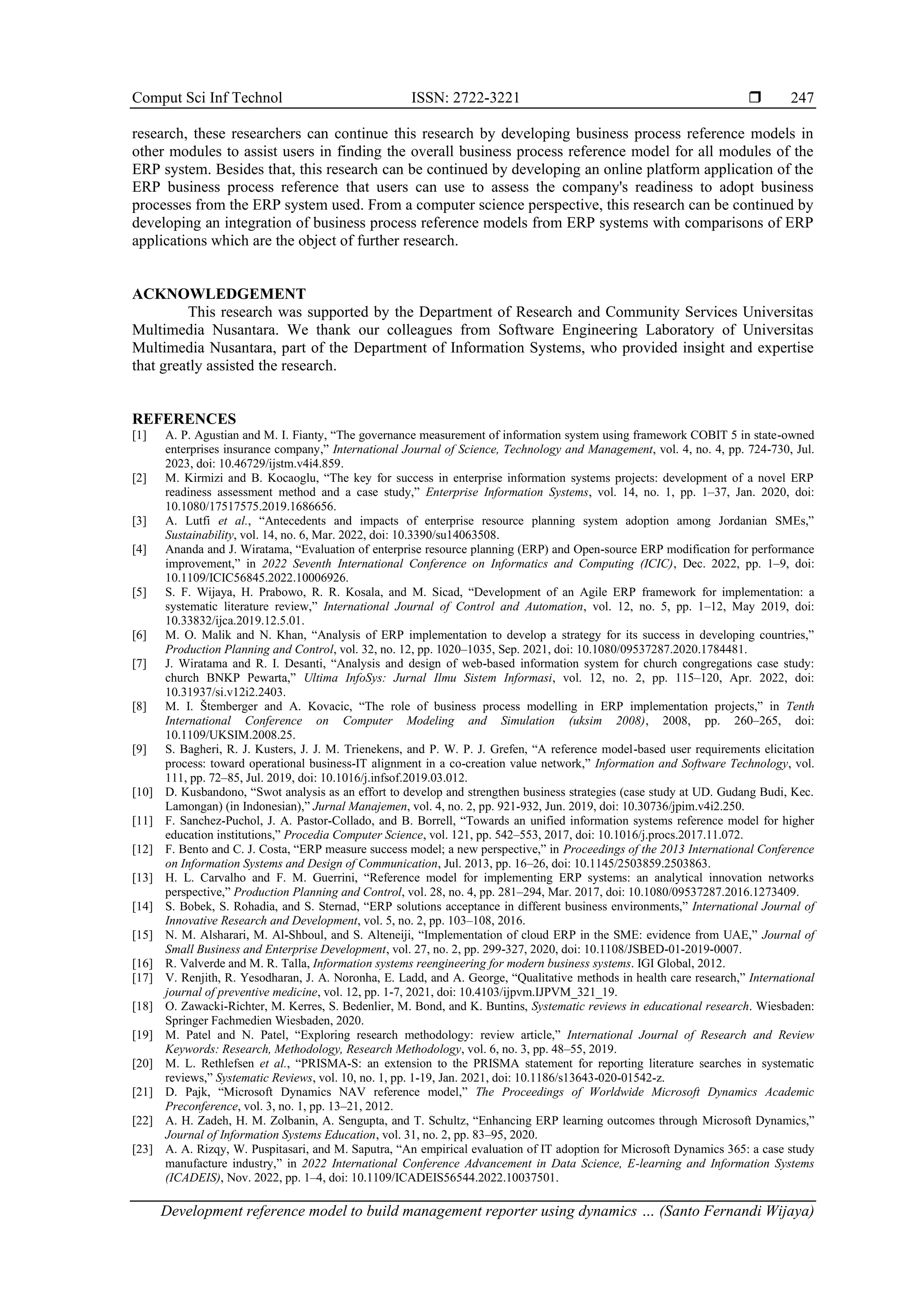 Development reference model to build management reporter using dynamics ...