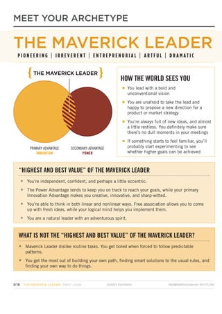 Danny-Hawman-Personality Archetype | PDF