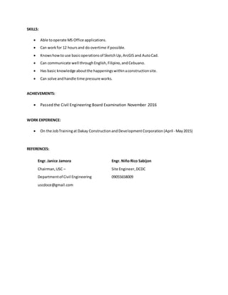 RESUME | DOCX