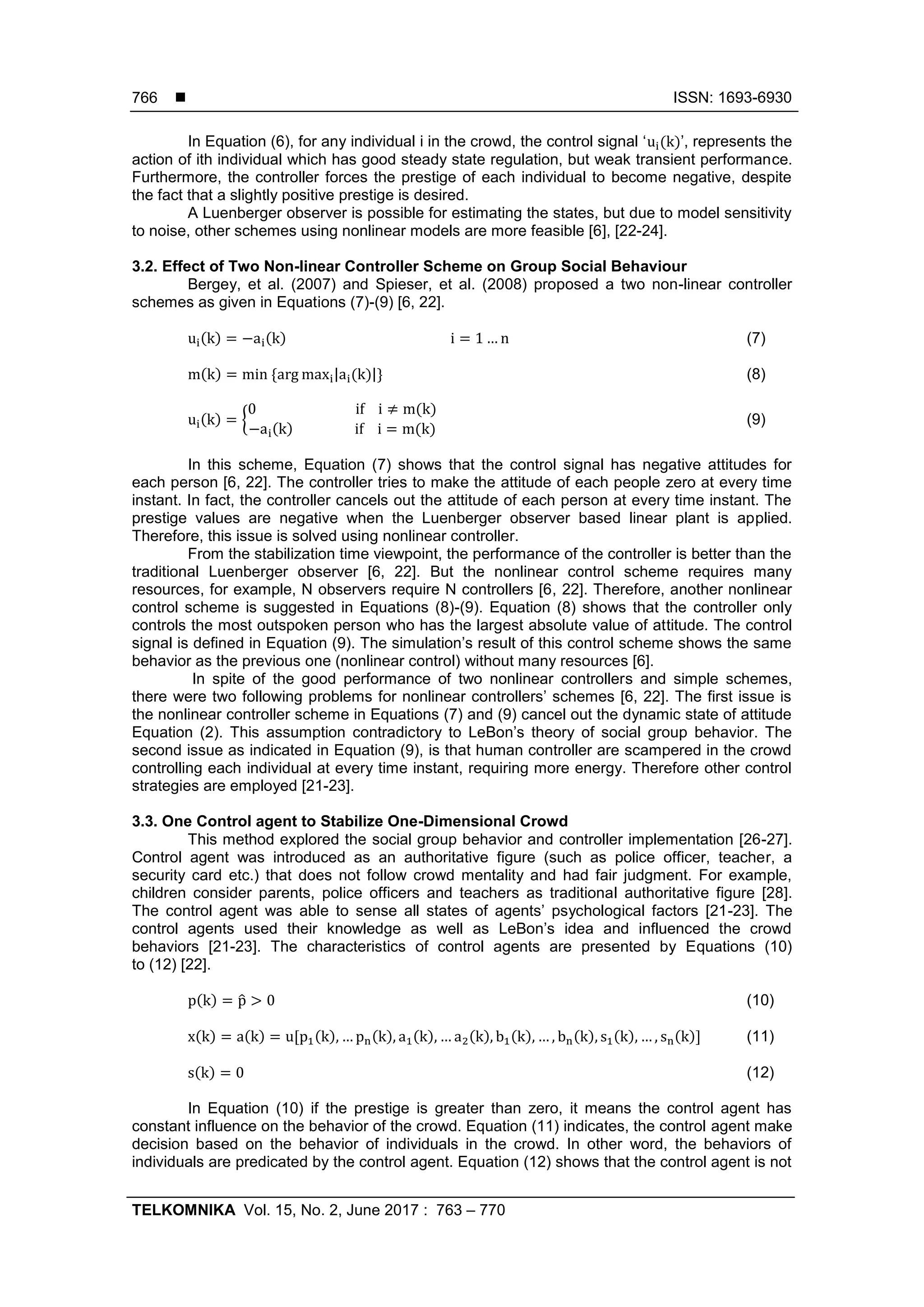 Review on Psychological Crowd Model Based on LeBon’s Theory | PDF