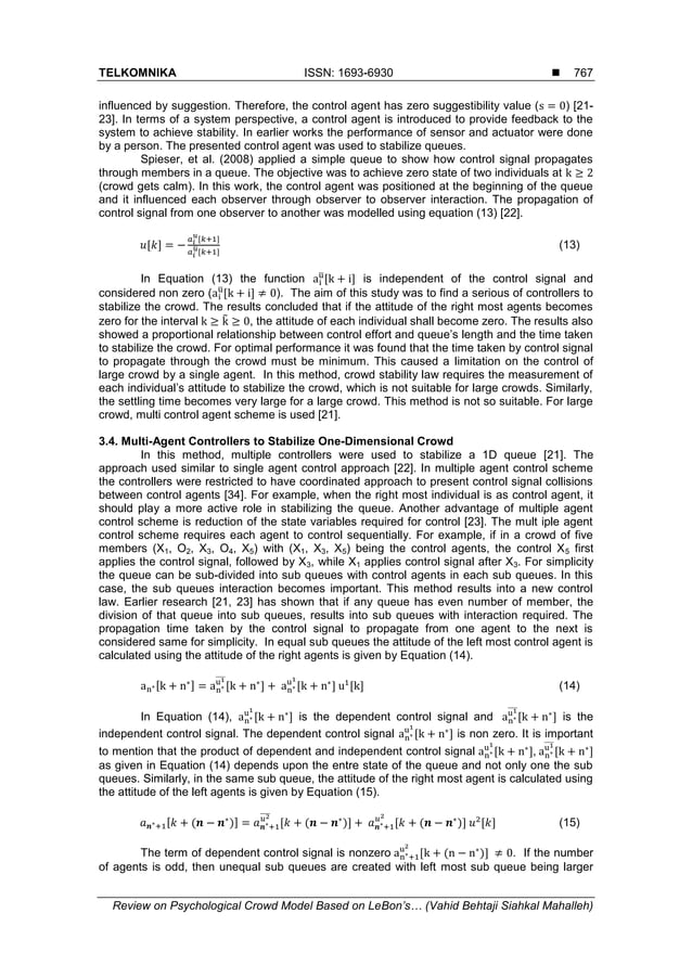 Review on Psychological Crowd Model Based on LeBon’s Theory | PDF