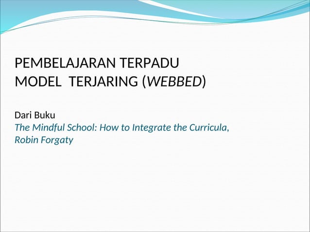 286163968-Model-Webbed-Ppt.ppthjghnvgjjb | PPT