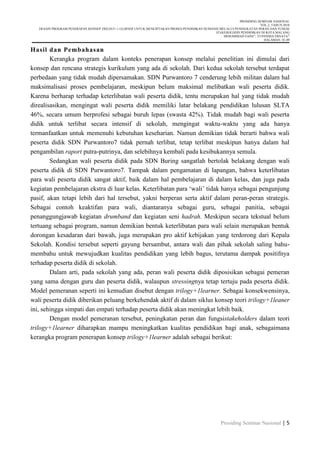 Desain Program Penerapan Konsep Trilogy+1 Learner u ntuk Menciptakan ...