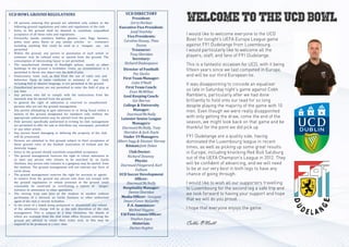 UCD AFC v F91 A5 | PDF