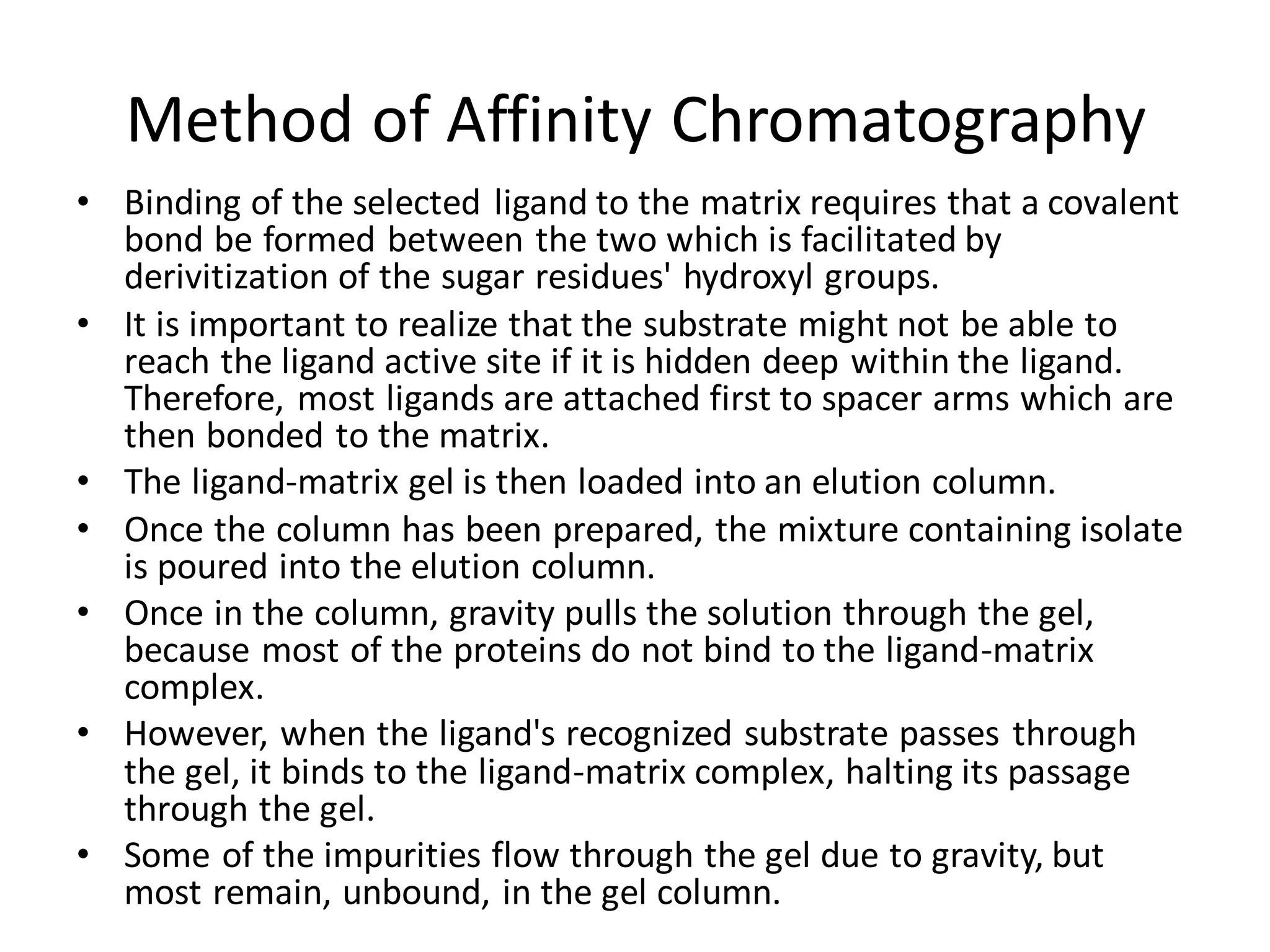 286676242-Affinity-Chromatography-ppt.pdf | Chemistry | Science