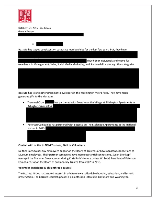 Bozzuto Group Research JF 10.7.15 Writing Sample | PDF