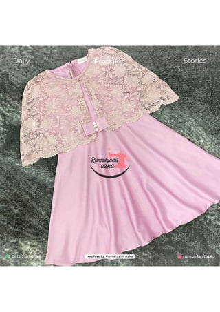Custom Jahit Dress Anak by Rumah Jahit Azka | PDF