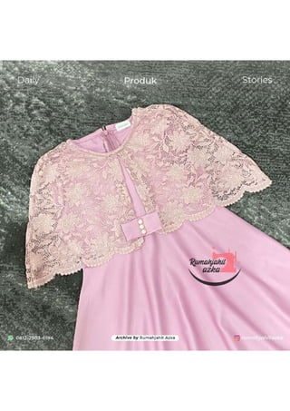 Custom Jahit Dress Anak by Rumah Jahit Azka | PDF