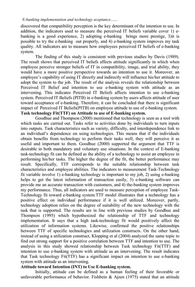 E-BANKING IMPLEMENTATION AND TECHNOLOGY ACCEPTANCE IN THE RAFIDAIN AND ...