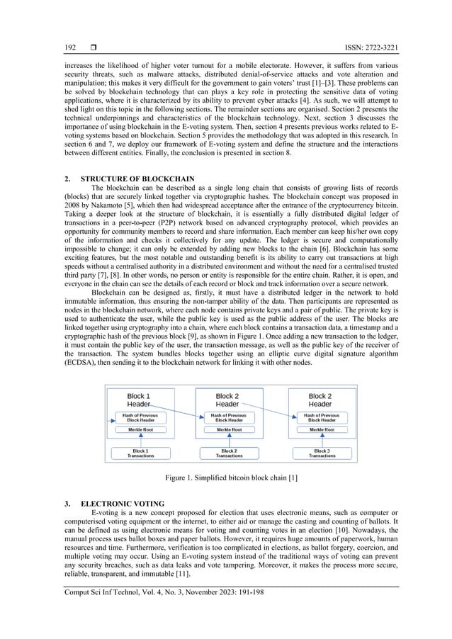 Designing a framework for blockchain-based e-voting system for Libya | PDF