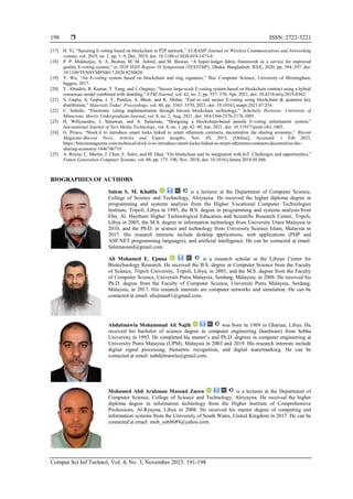 Designing a framework for blockchain-based e-voting system for Libya | PDF