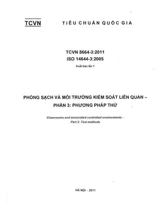 Tiêu chuẩn quốc gia TCVN 8664-3:2011 phần 3: Phương pháp thử | PDF