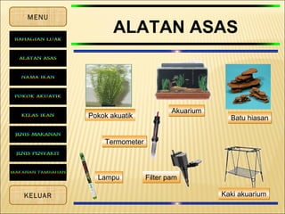 Ikan hiasan power point | PPT | Zoos & Aquariums | Attractions