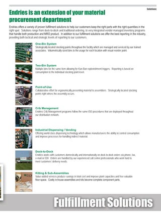 Endries Brochure | PDF