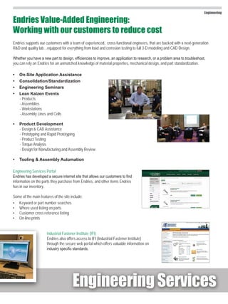 Endries Brochure | PDF