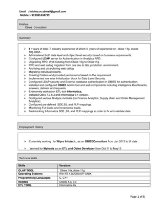 Resume | PDF