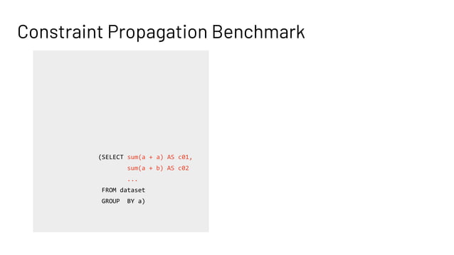 Optimizing the Catalyst Optimizer for Complex Plans | PPT