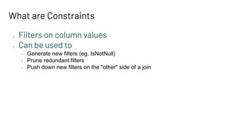 Optimizing the Catalyst Optimizer for Complex Plans | PPT