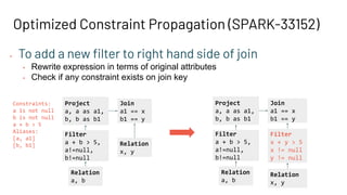 Optimizing the Catalyst Optimizer for Complex Plans | PPT