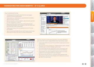 Thomson Reuters Eikon | PPT