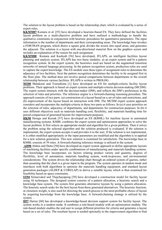 facility layout paper | PDF