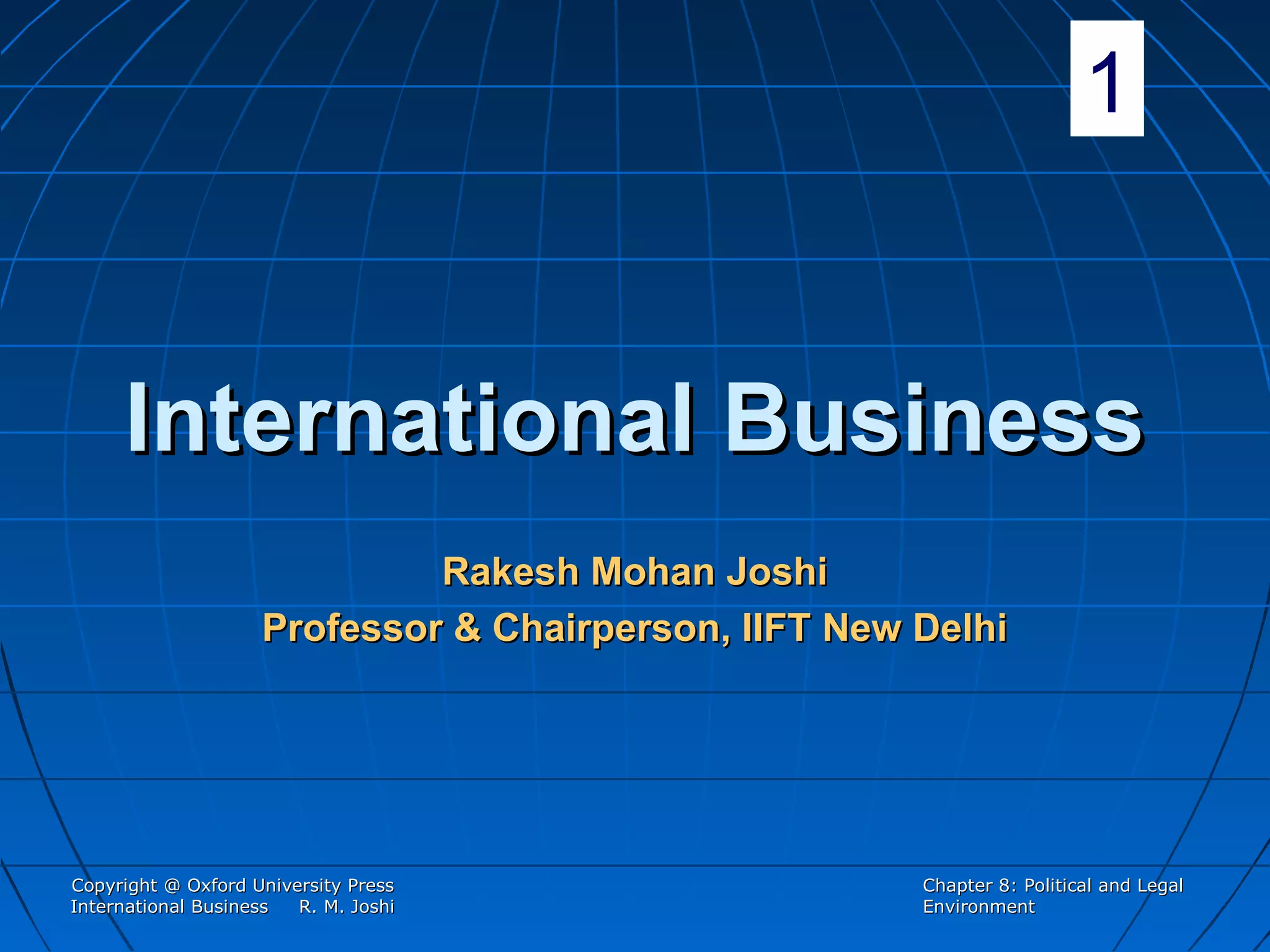 288 33 powerpoint-slides_chapter-8-political-legal-environment | PPT