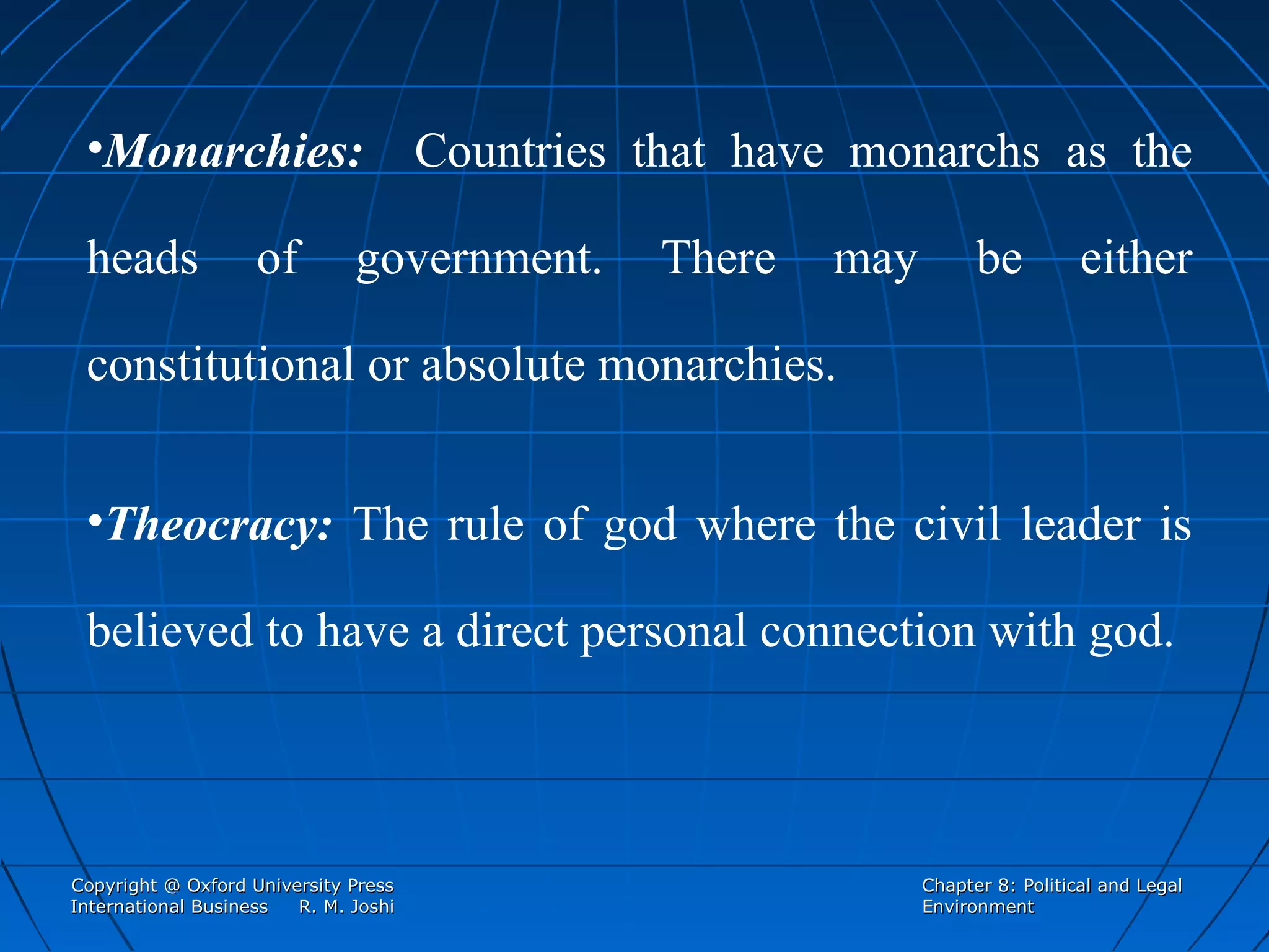 288 33 powerpoint-slides_chapter-8-political-legal-environment | PPT