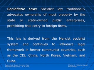288 33 powerpoint-slides_chapter-8-political-legal-environment | PPT