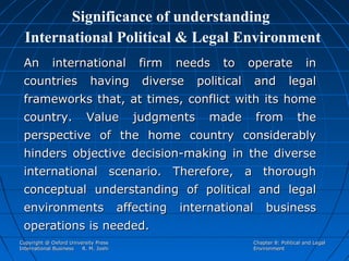 288 33 powerpoint-slides_chapter-8-political-legal-environment | PPT