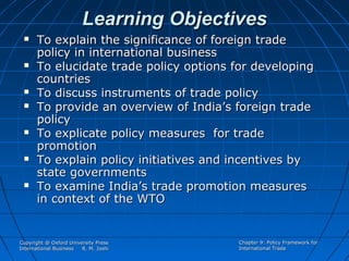288 33 powerpoint-slides_chapter-9-policy-framework-international-trade ...