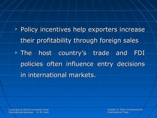 288 33 powerpoint-slides_chapter-9-policy-framework-international-trade ...