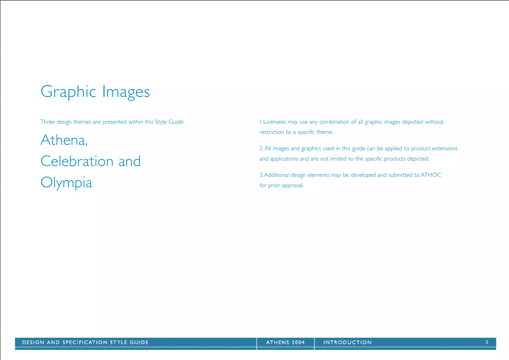 Athens 2004 Olympic Games - Style Guide Sample No1 | PDF