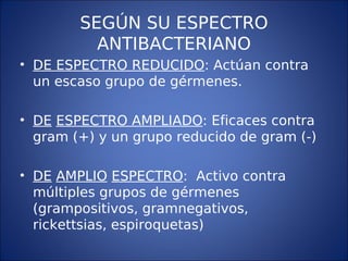 antibioticos | PDF