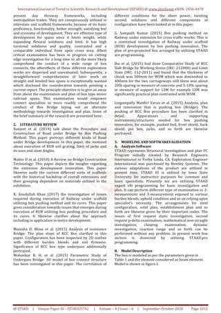 Analysis and Design of Pre Cast Box for Road under Bridge and Road Over ...
