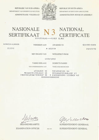 Certificates | PDF
