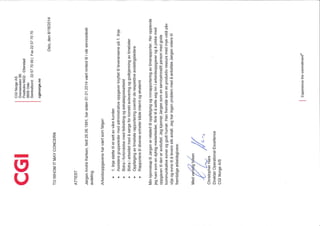 Attest fra CGI (OE) | PDF