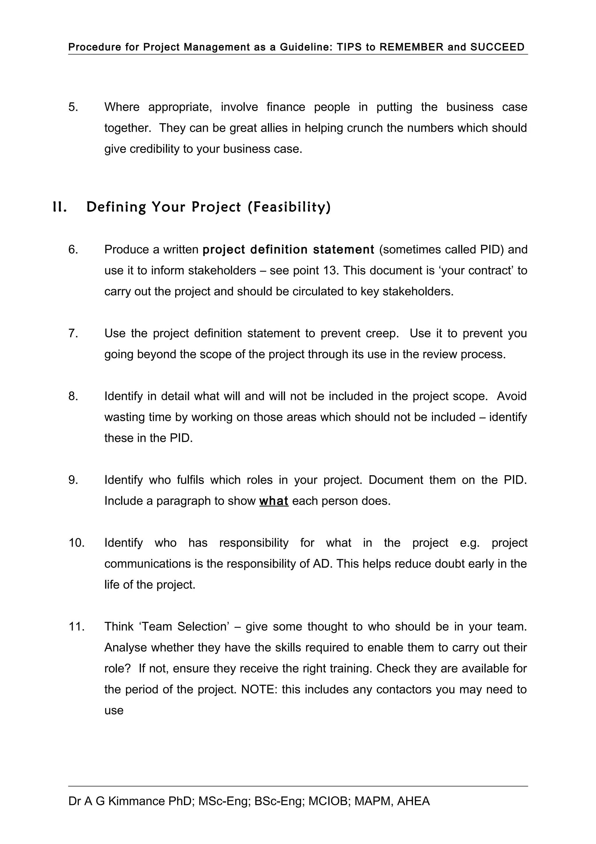 project management phase guide | PDF