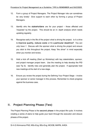 project management phase guide | PDF
