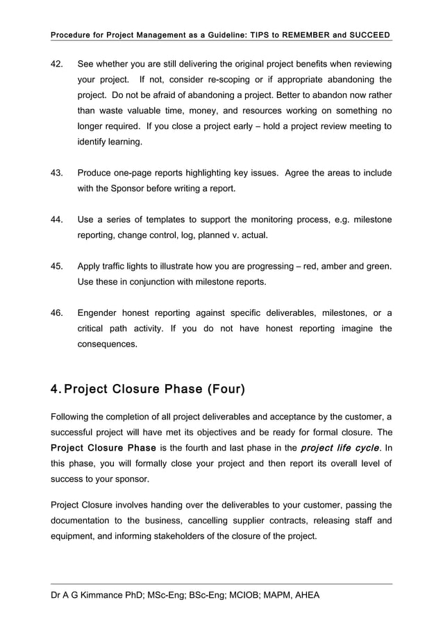 project management phase guide | PDF