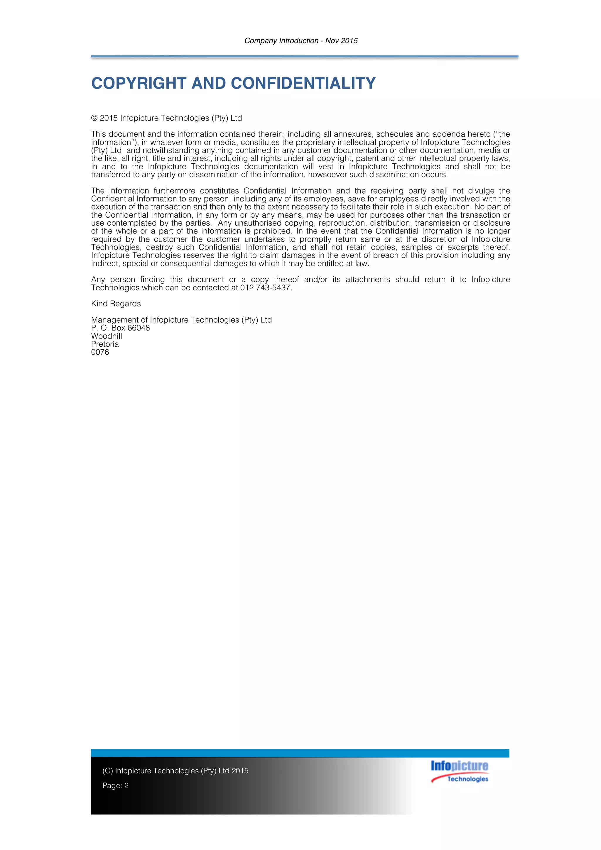 Company Introduction | PDF | IT and Internet Support | Internet