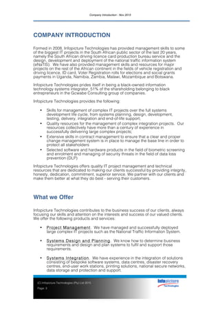 Company Introduction | PDF | IT and Internet Support | Internet