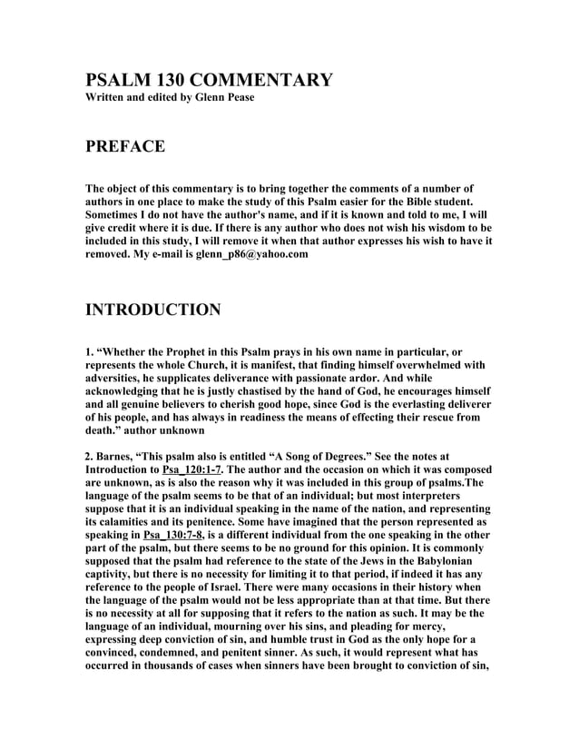 28911951 Psalm 130 commentary PDF 28911951-psalm-130-commentary-pdf
