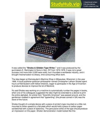 28927346-Typewriters | PDF | Desktop Publishing | Computer Software and Applications