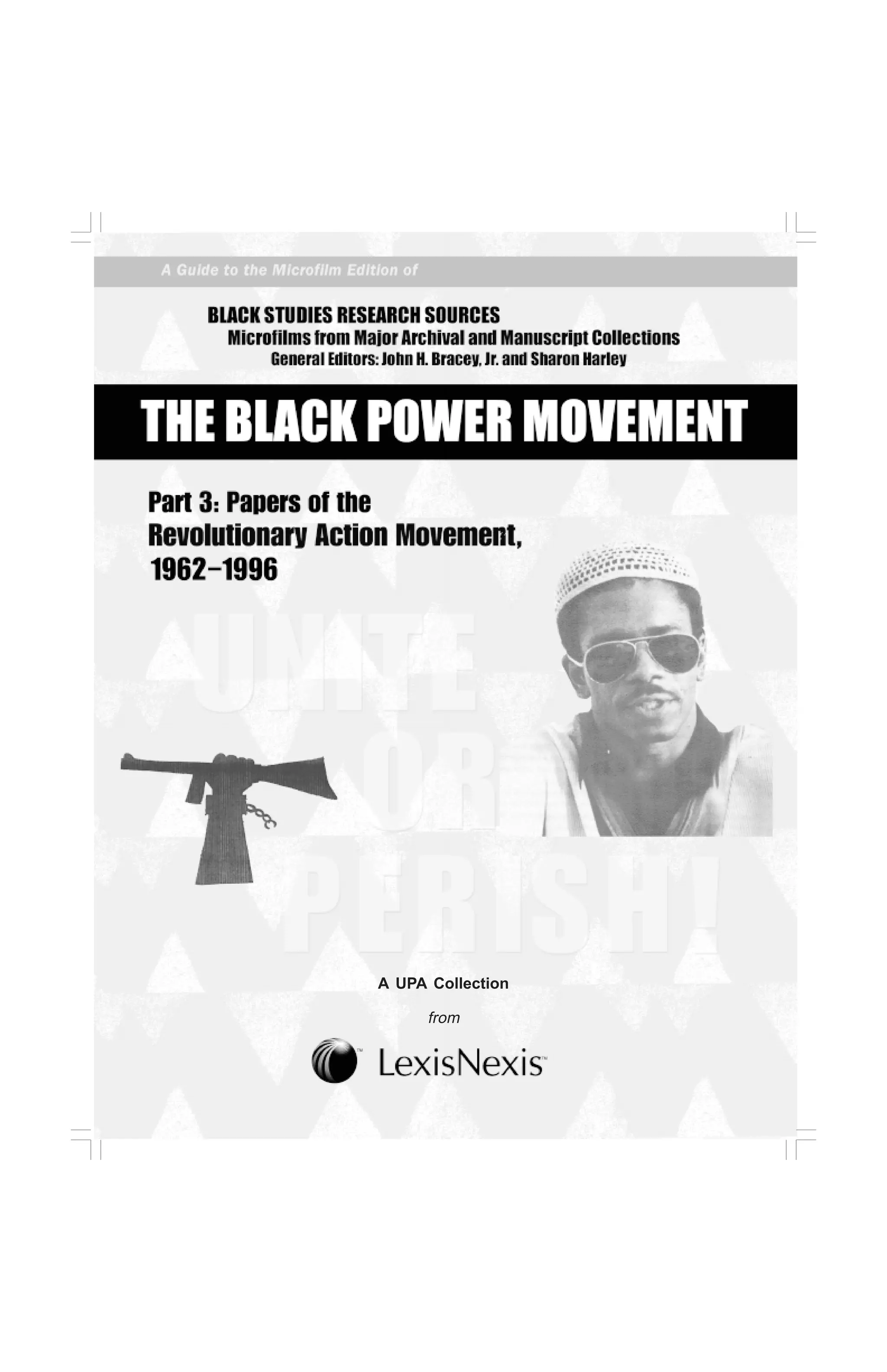 Maxwell Stanford, the RAM 1962-1969 and the Black Power Movement | PDF