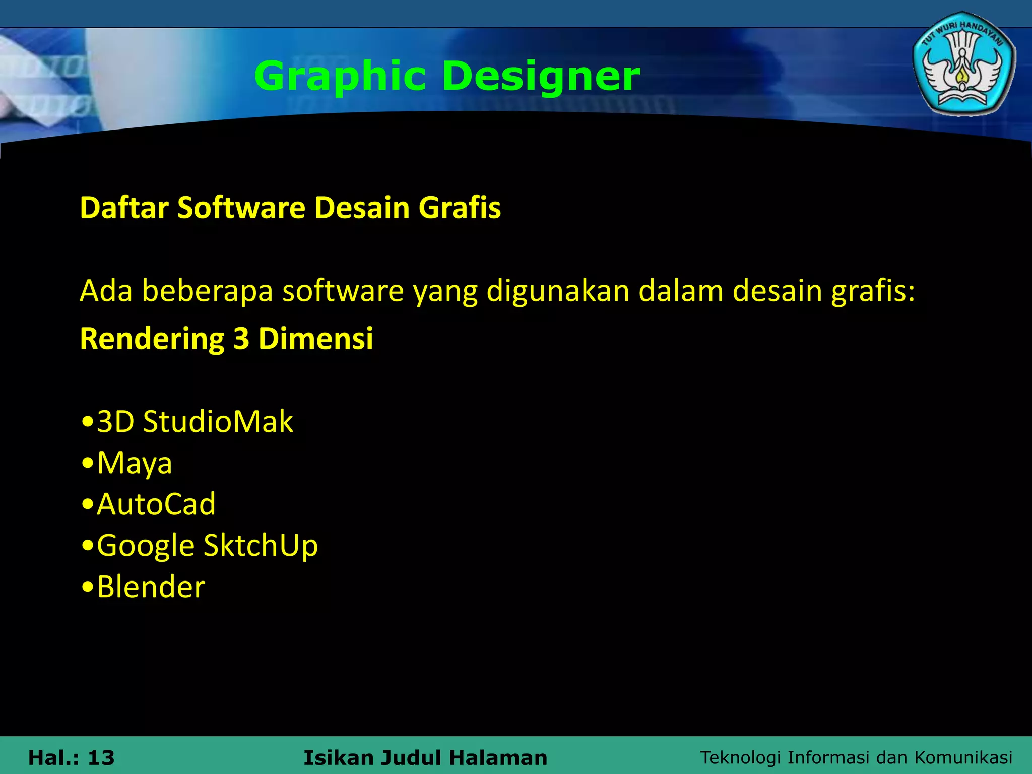 Dasar Desain Grafis Ppt