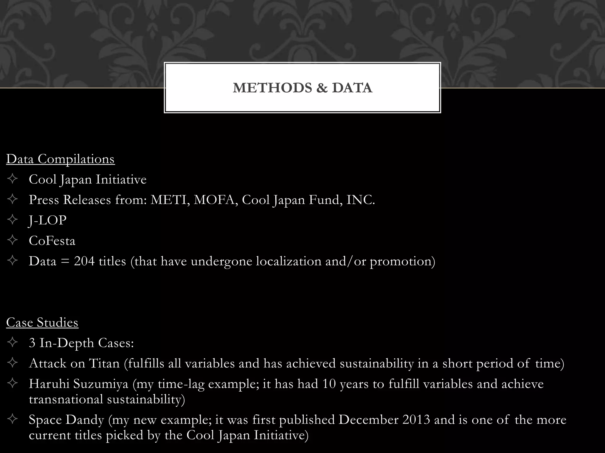 Cool Japan & Transnationality | PPTX