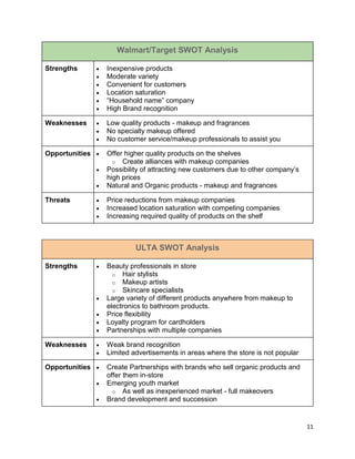 Sephora Service Audit FINAL PAPER | PDF