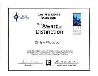 2016 OAR AWARD | PPT