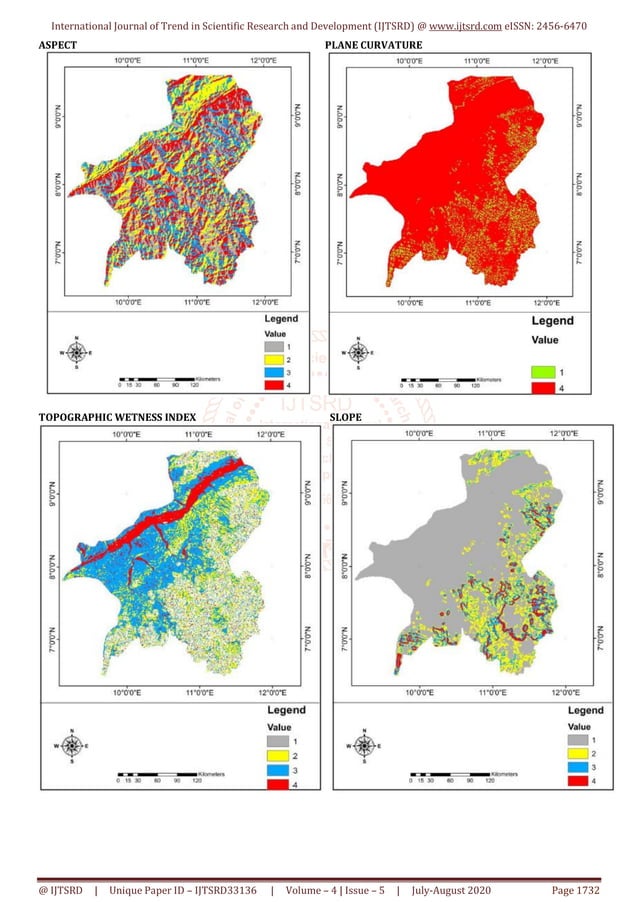 Geomorphology and GIS Analysis for Mapping Gully Erosion Susceptibility in Taraba State, Nigeria ...
